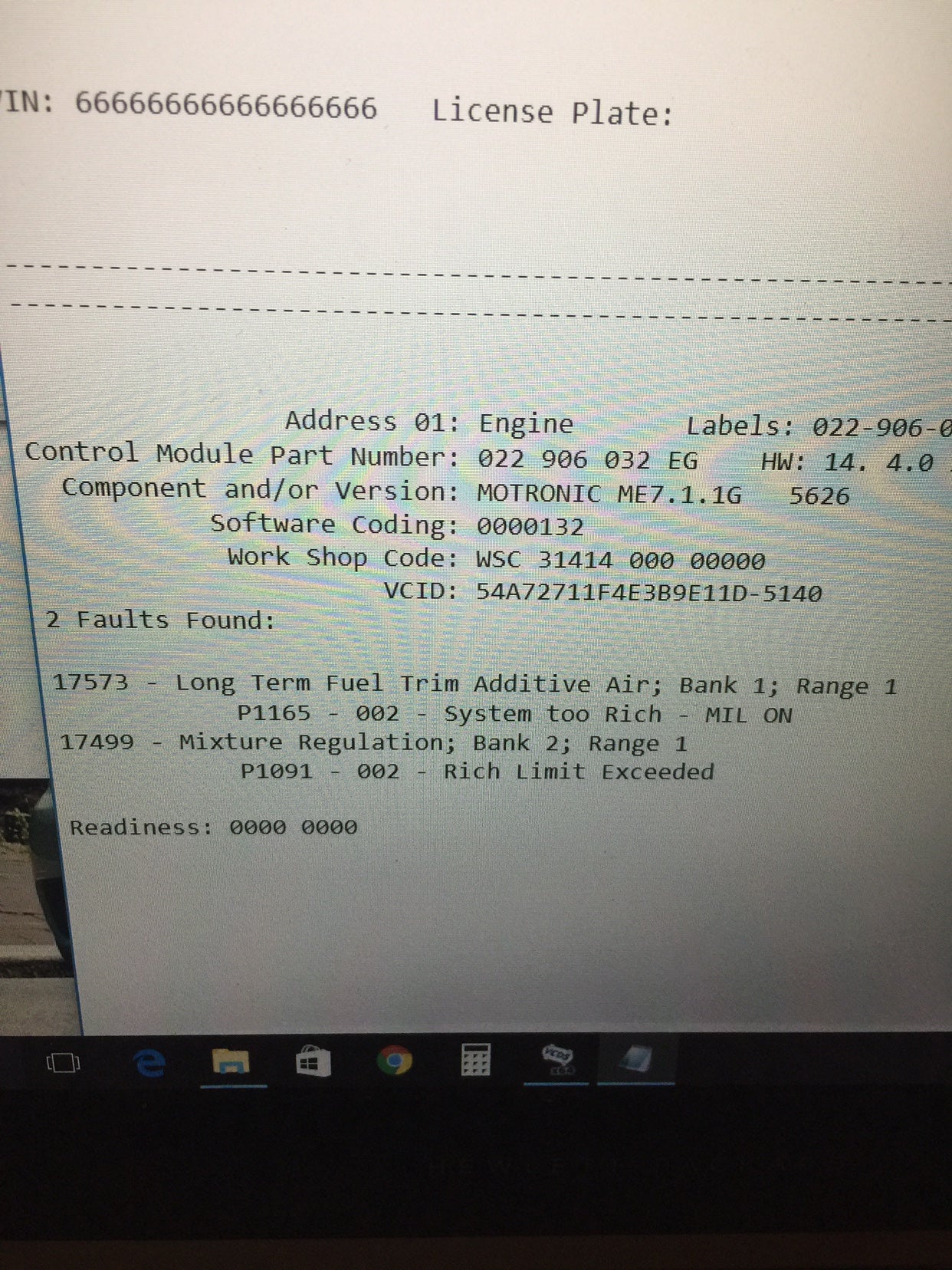 17573 and 17499 codes | VW Vortex - Volkswagen Forum