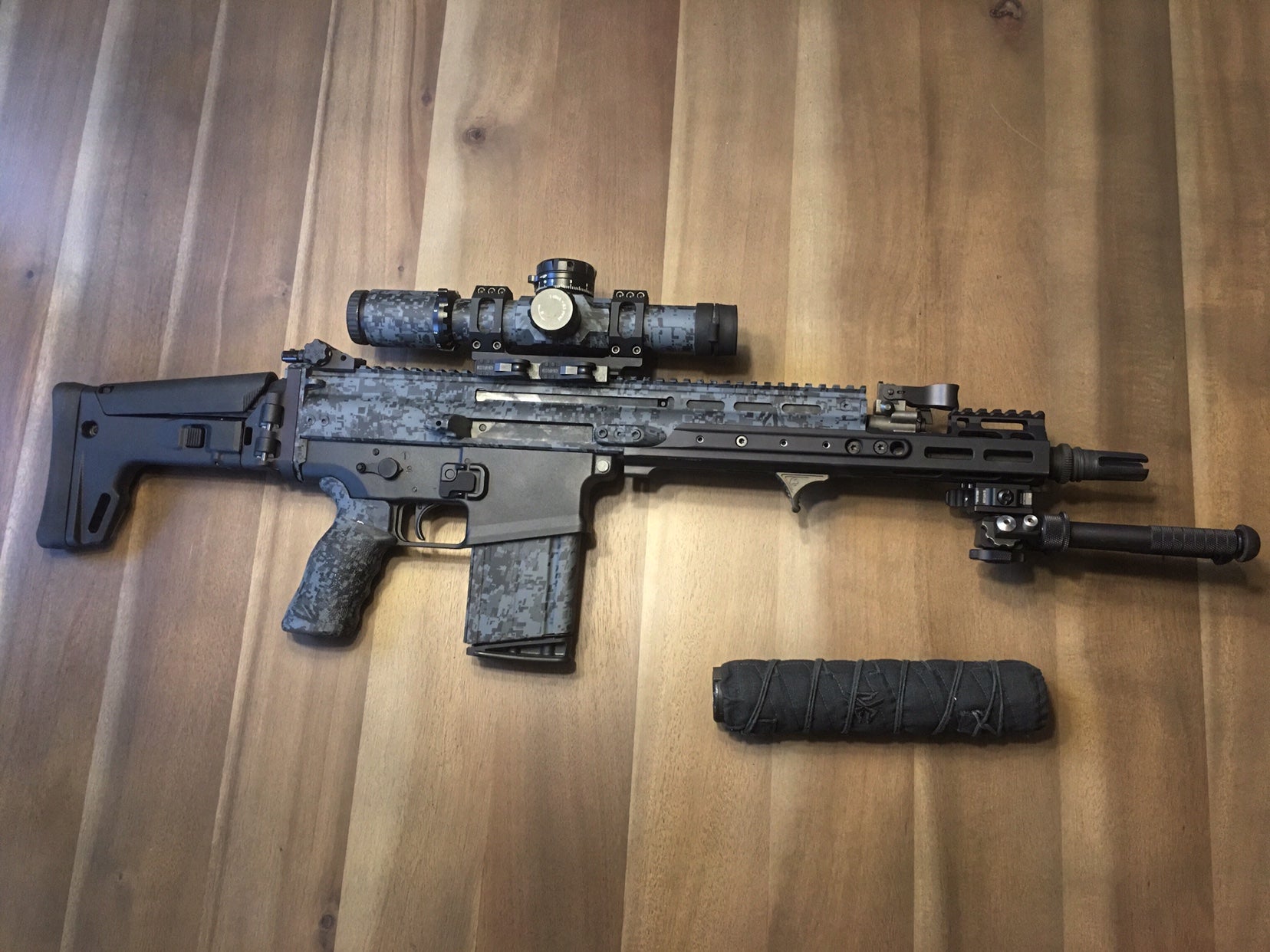 Scar 17 SBR finally finished | FN Herstal Firearms
