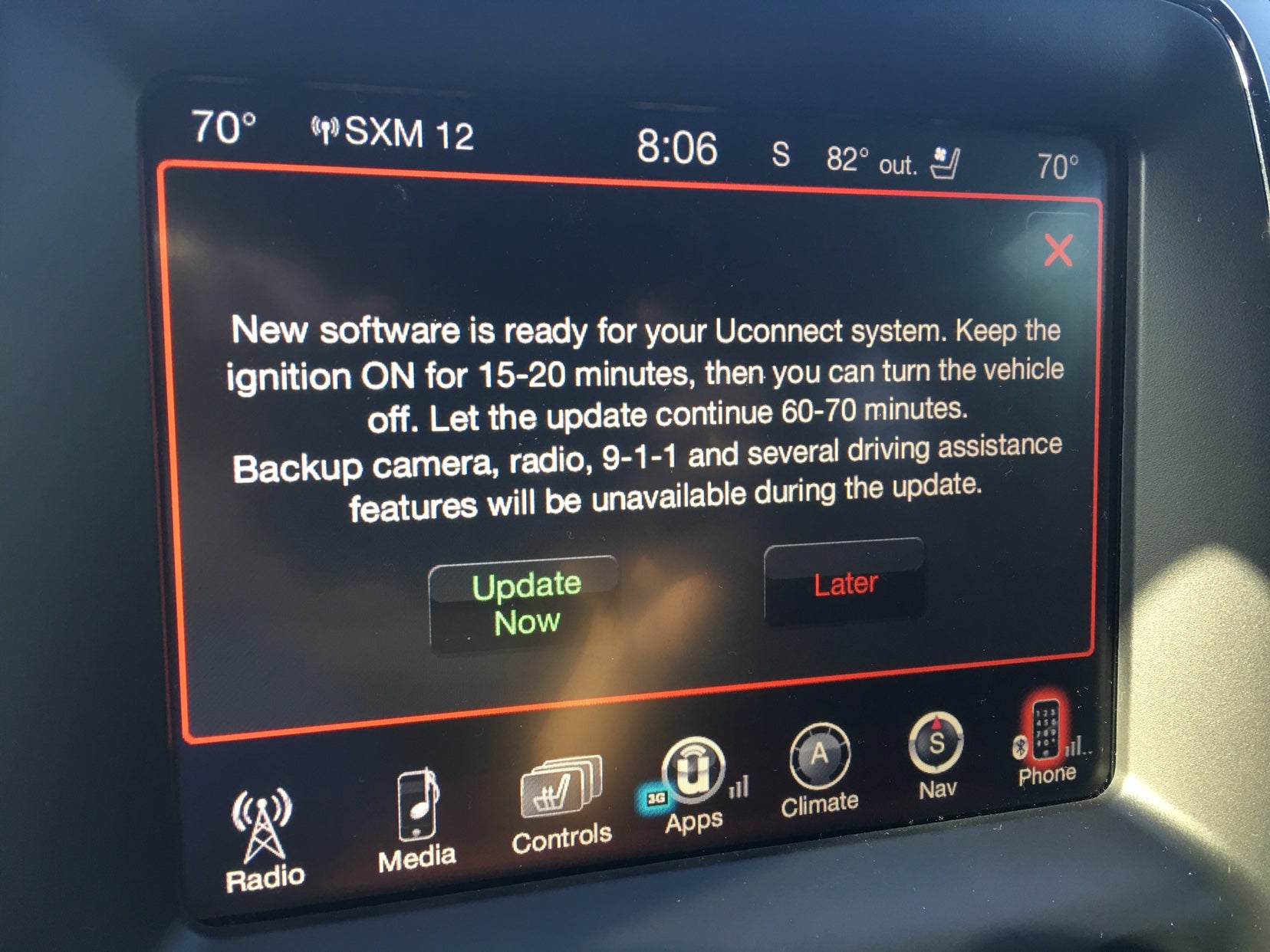 SRT screen | Dodge Durango Forum