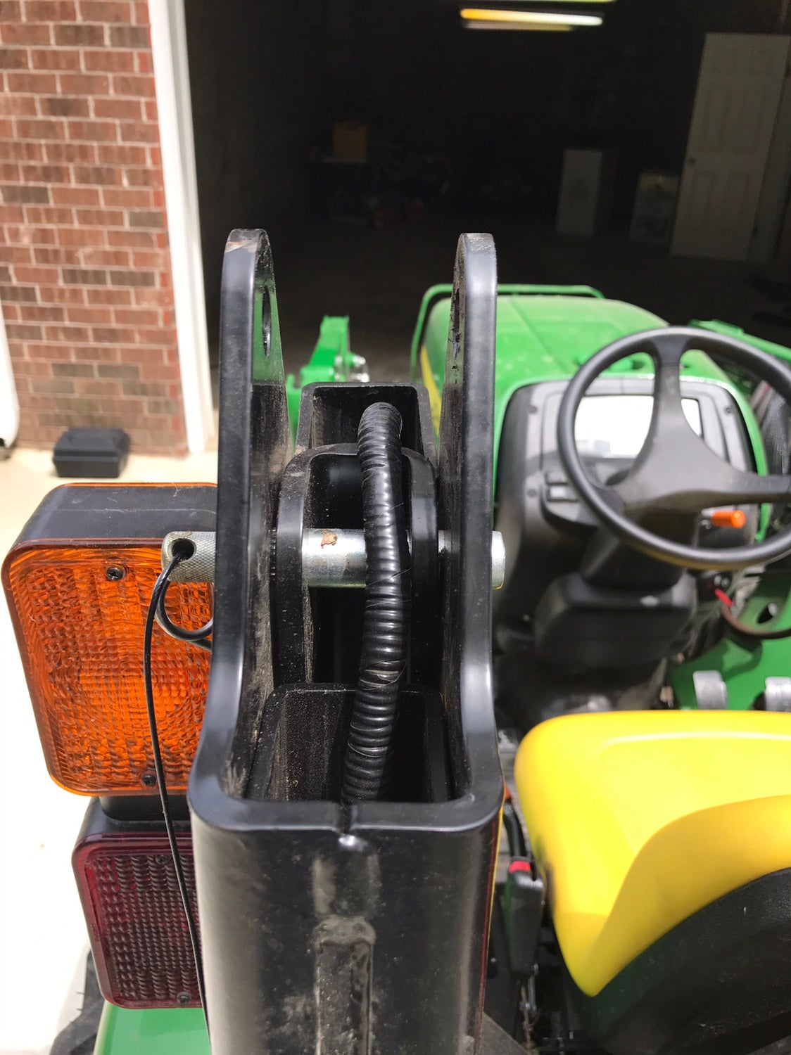 Adding lights to the ROPS on a 3025E | Green Tractor Talk