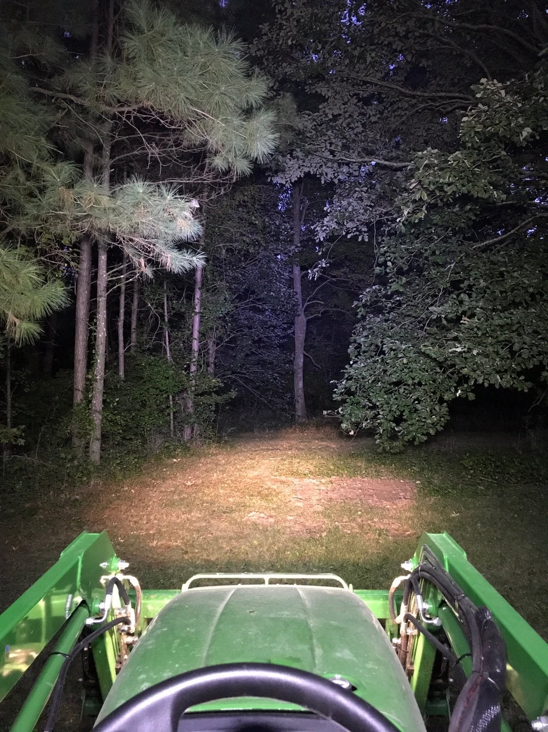 Adding lights to the ROPS on a 3025E | Green Tractor Talk