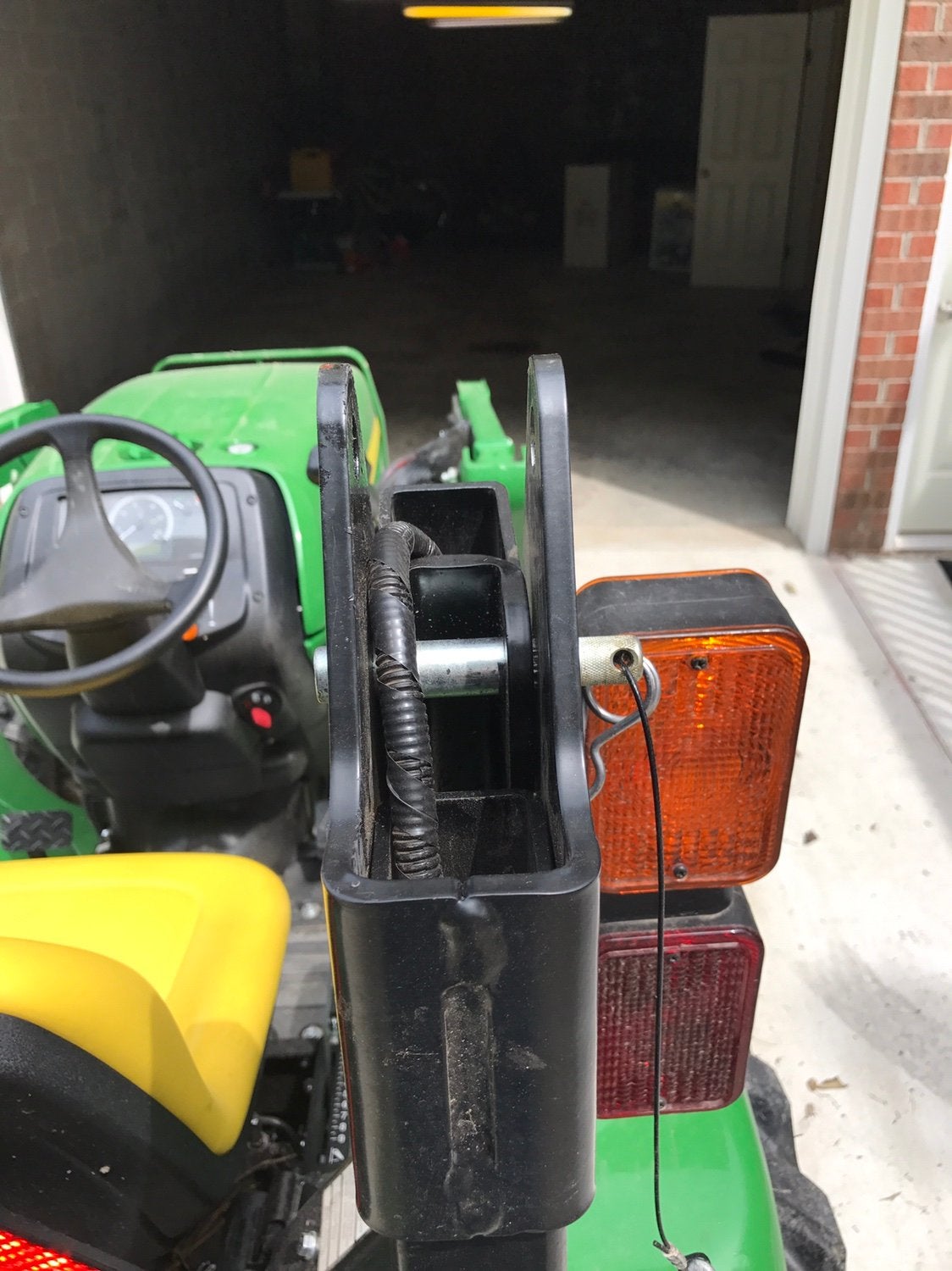 Adding lights to the ROPS on a 3025E | Green Tractor Talk