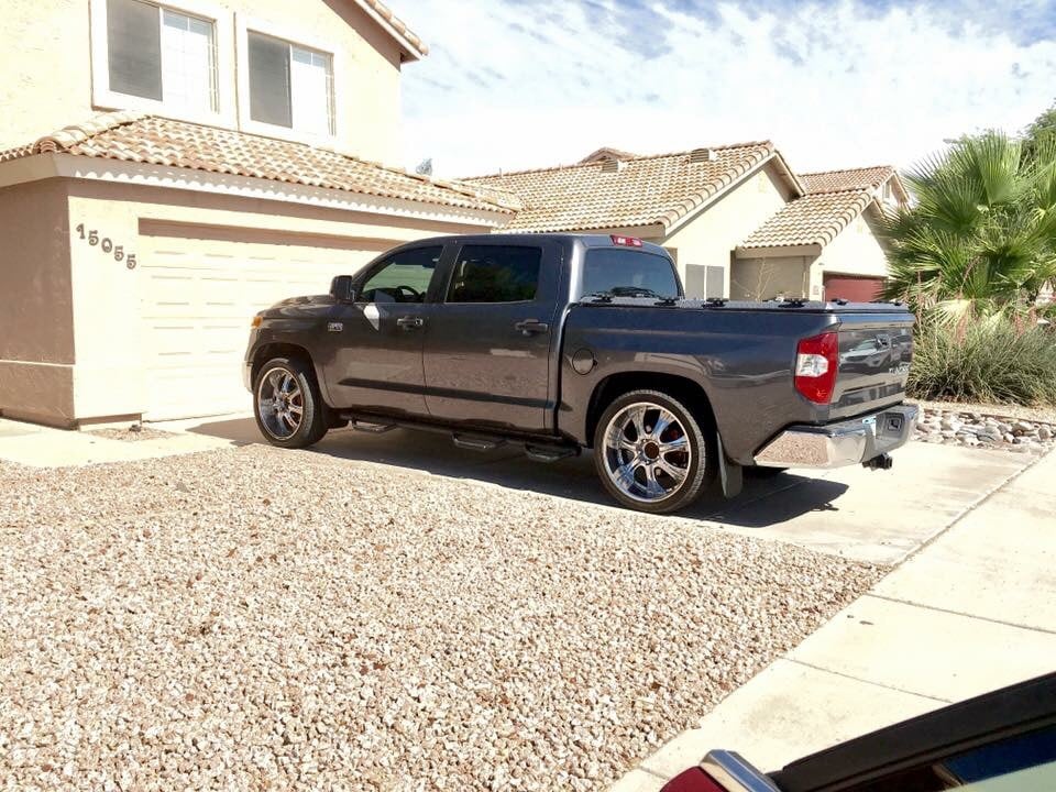 Leveling by lowering the rear | Toyota Tundra Discussion Forum