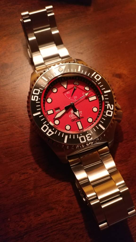 Orient Saturation Diver Red - full kit | WatchUSeek Watch Forums