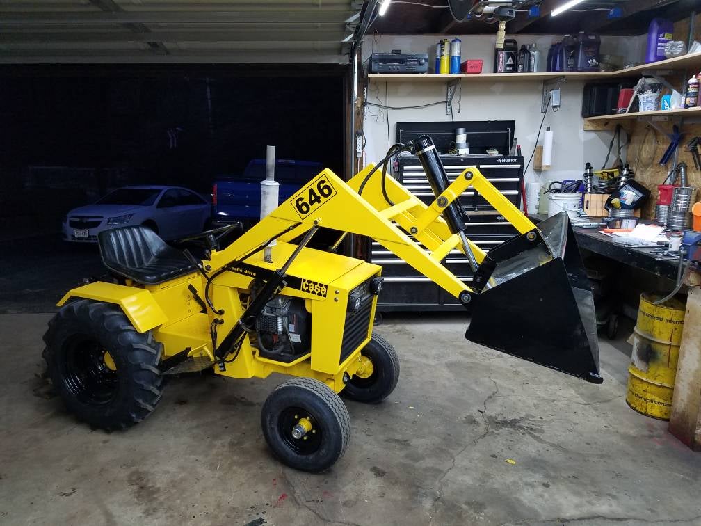 1974 Case 646 PREDATOR 22hp 670cc conversion SUCCESS!!! | Case Colt ...