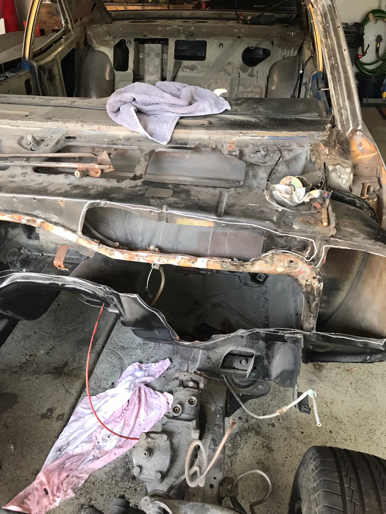 Smoothing firewall | Chevy Nova Forum