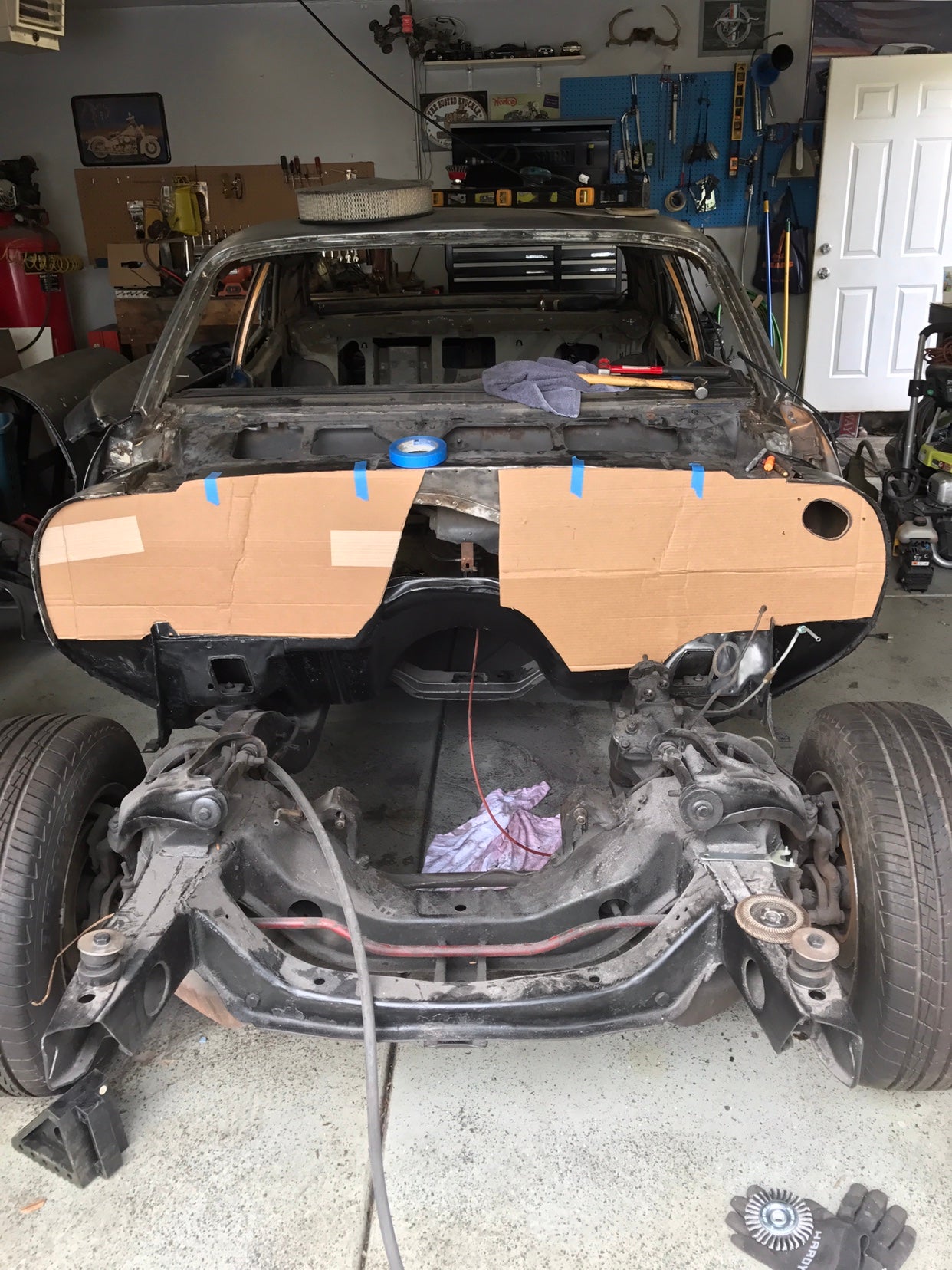 Smoothing firewall | Chevy Nova Forum