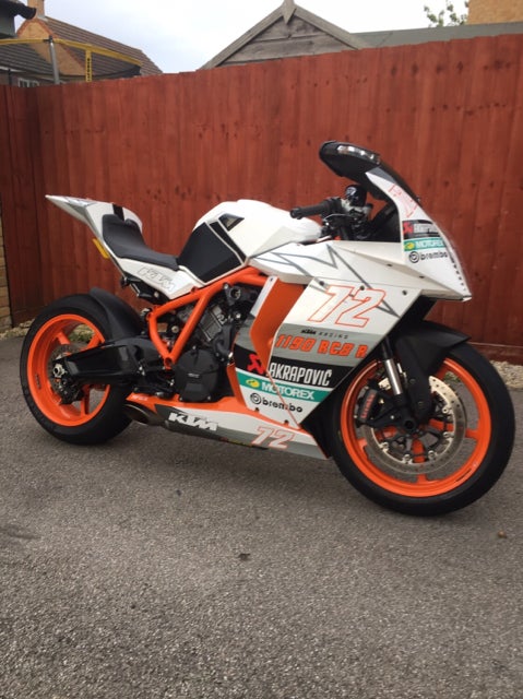 RC8R Motocal graphics before and after pics | KTM Owners Forum