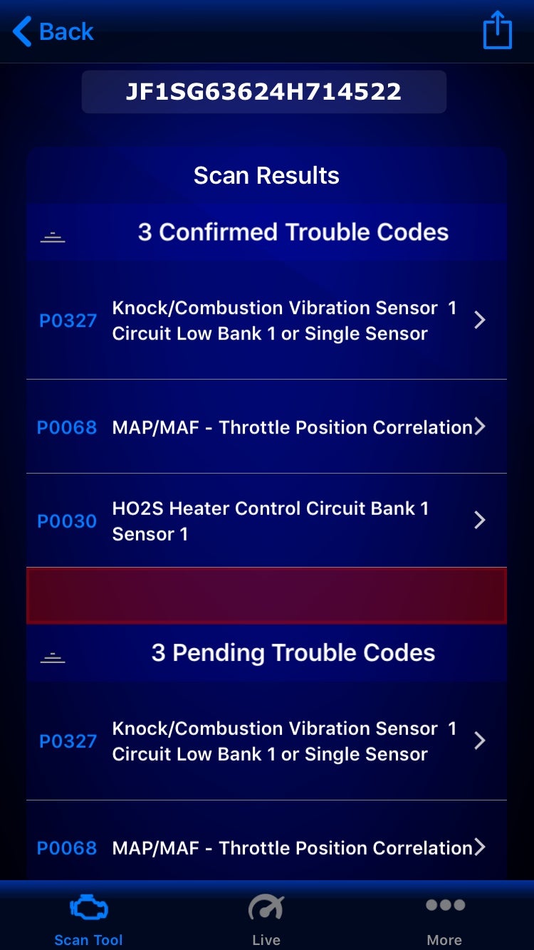 04 Forester P0030 | Subaru Forester Owners Forum
