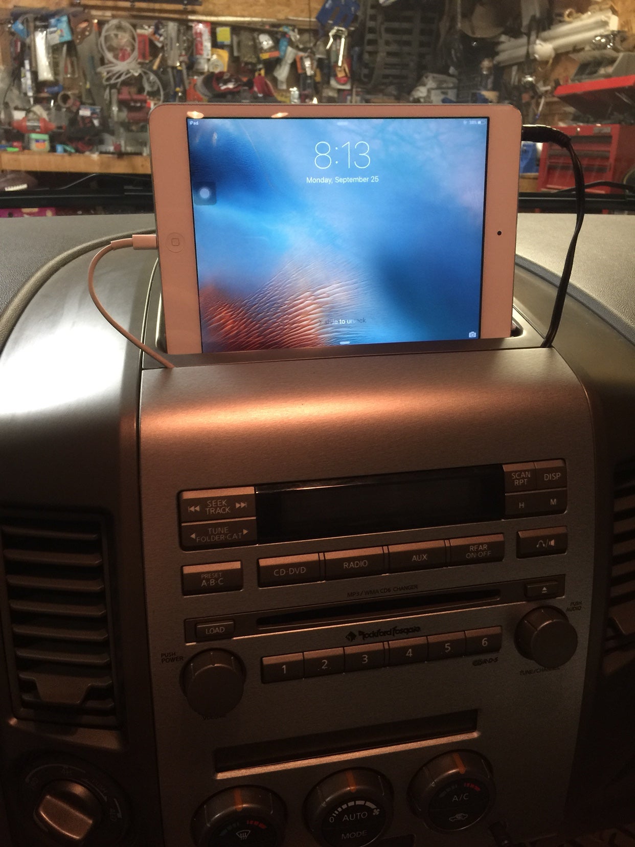 iPad mini install | Nissan Titan Forum