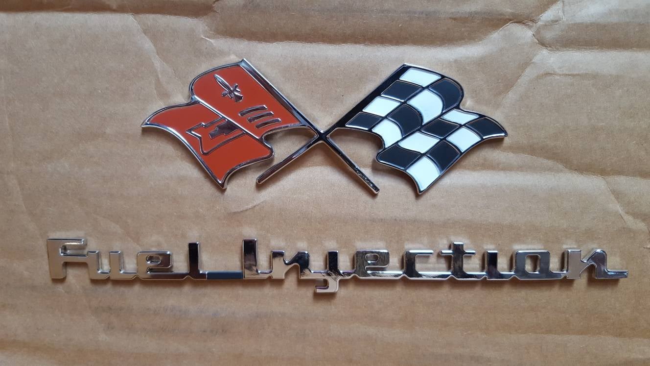 Fuel Injection Emblems | Chevy Tri Five Forum