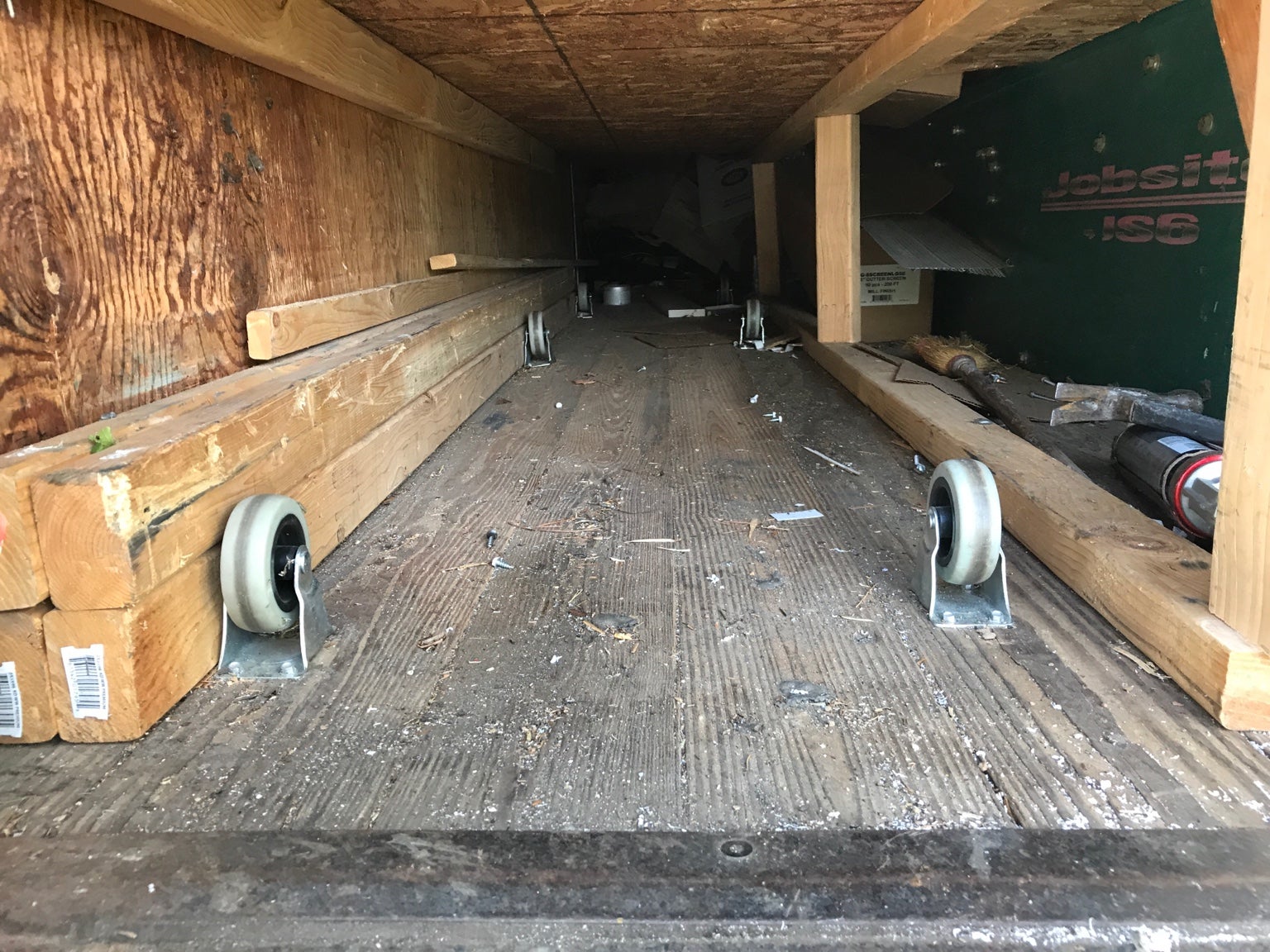 Siding brake in enclosed trailer? | Contractor Talk - Professional ...