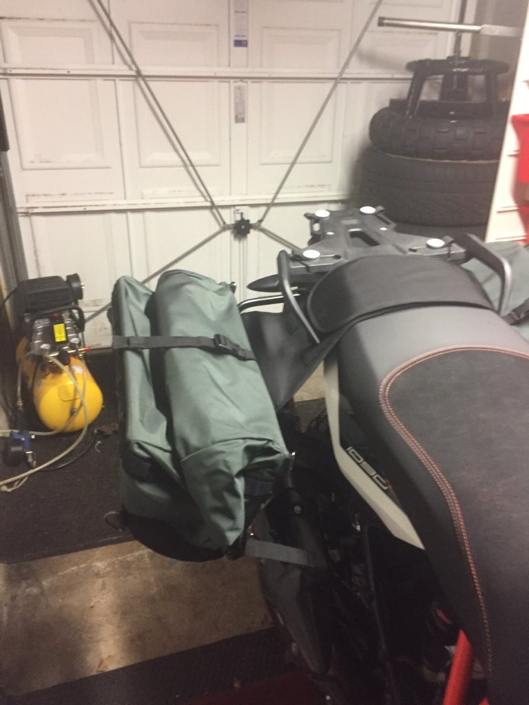 1090R - Adventure - SW Motech Dakar Soft Panniers | Adventure Rider