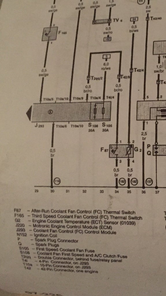 Coolant sensor wiring / pinout (yellow) | VW Vortex - Volkswagen Forum