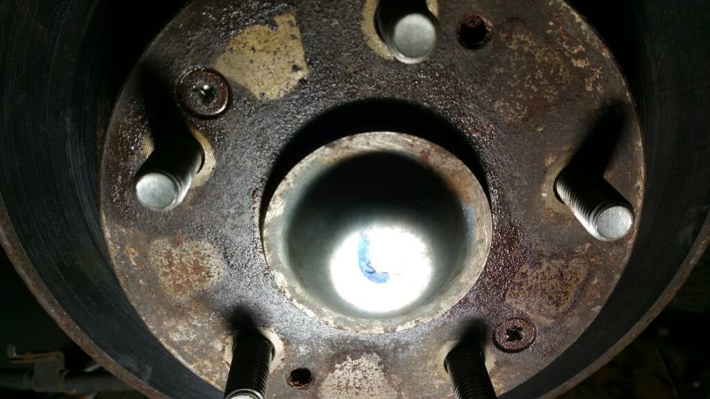 The infamous Honda rotor screw, drilling out? | Honda Accord Forums ...