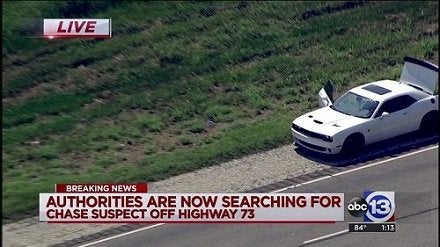 Hellcat Police Chase near Houston | Dodge Challenger Forum