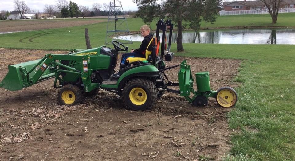 3 point hitch 2 row planter | Green Tractor Talk