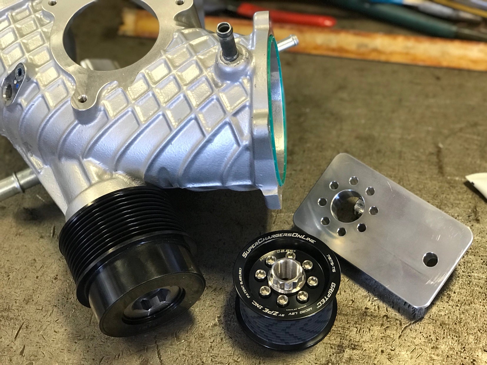 Jokerz snout porting and pulley kit | SRT Hellcat Forum