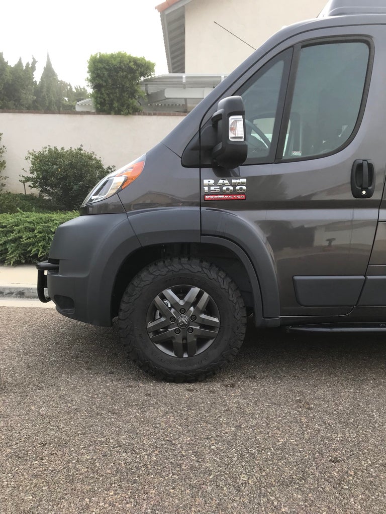 Front Lift Kit for Promaster full size | Page 4 | Ram Promaster Forum