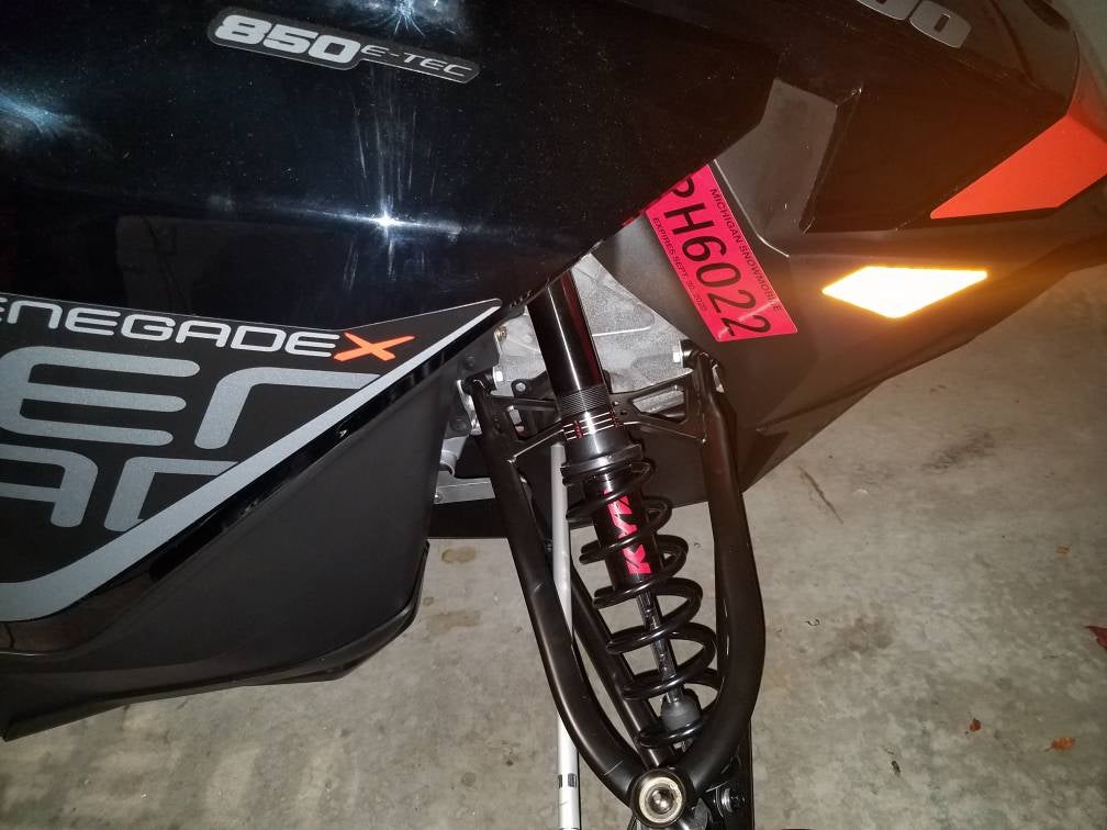 michigan people where are you putting registration decals? | Ski-Doo ...
