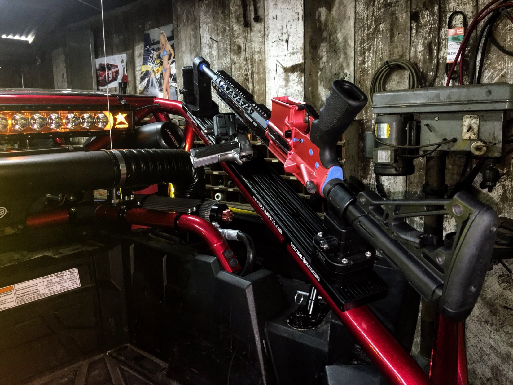 RZR Gun mounts | Polaris RZR Forum - RZR Forums.net