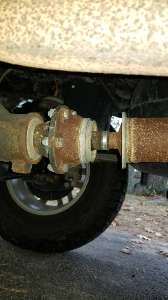 Drive shaft to rear diff question | Nissan Frontier Forum
