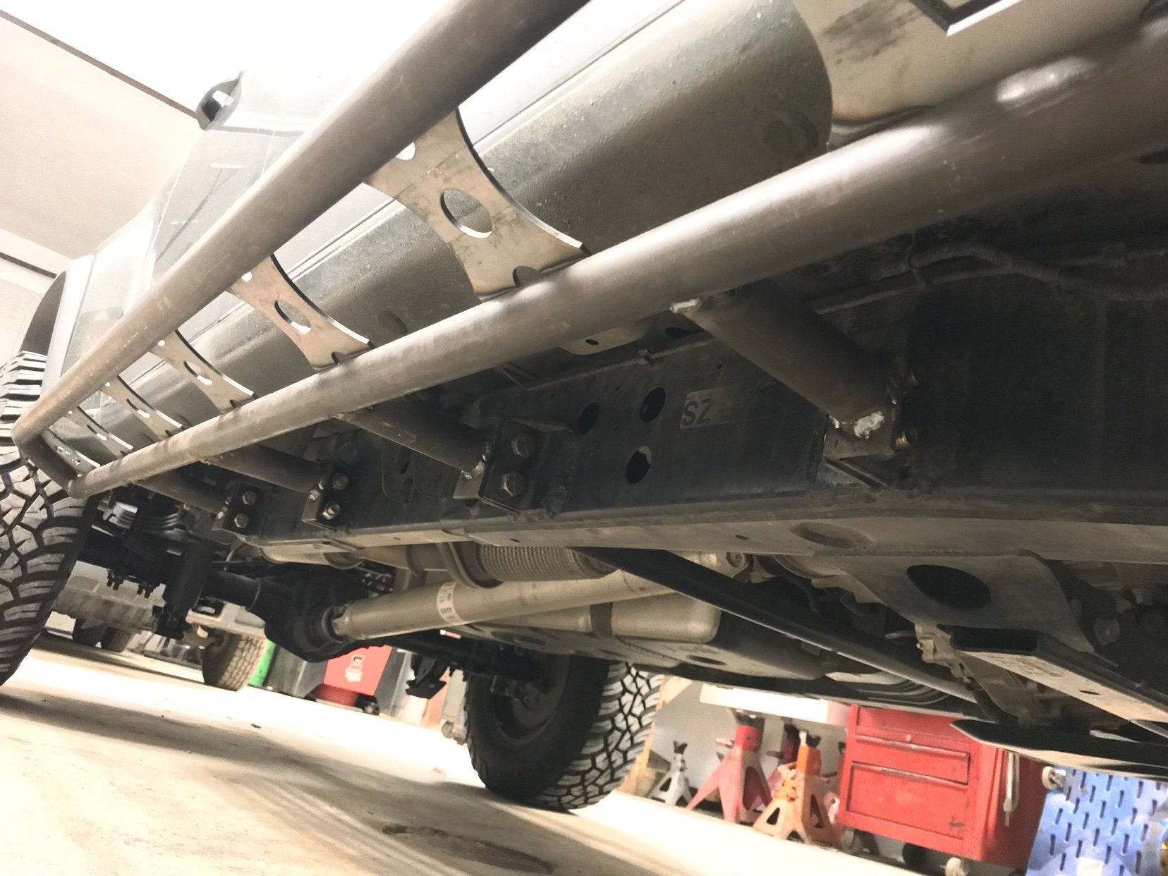 Chassis Unlimited Universal Rock Sliders Installed | Page 4 | Chevy ...