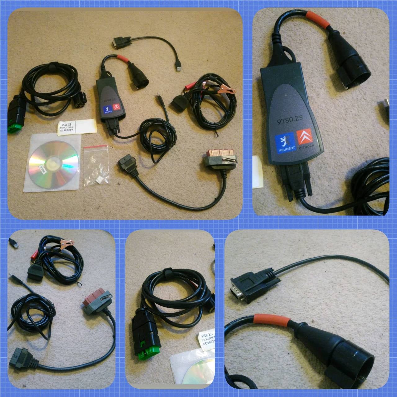 Peugeot Lexia 3 Diagnostic Leads and cables | Peugeot Forums