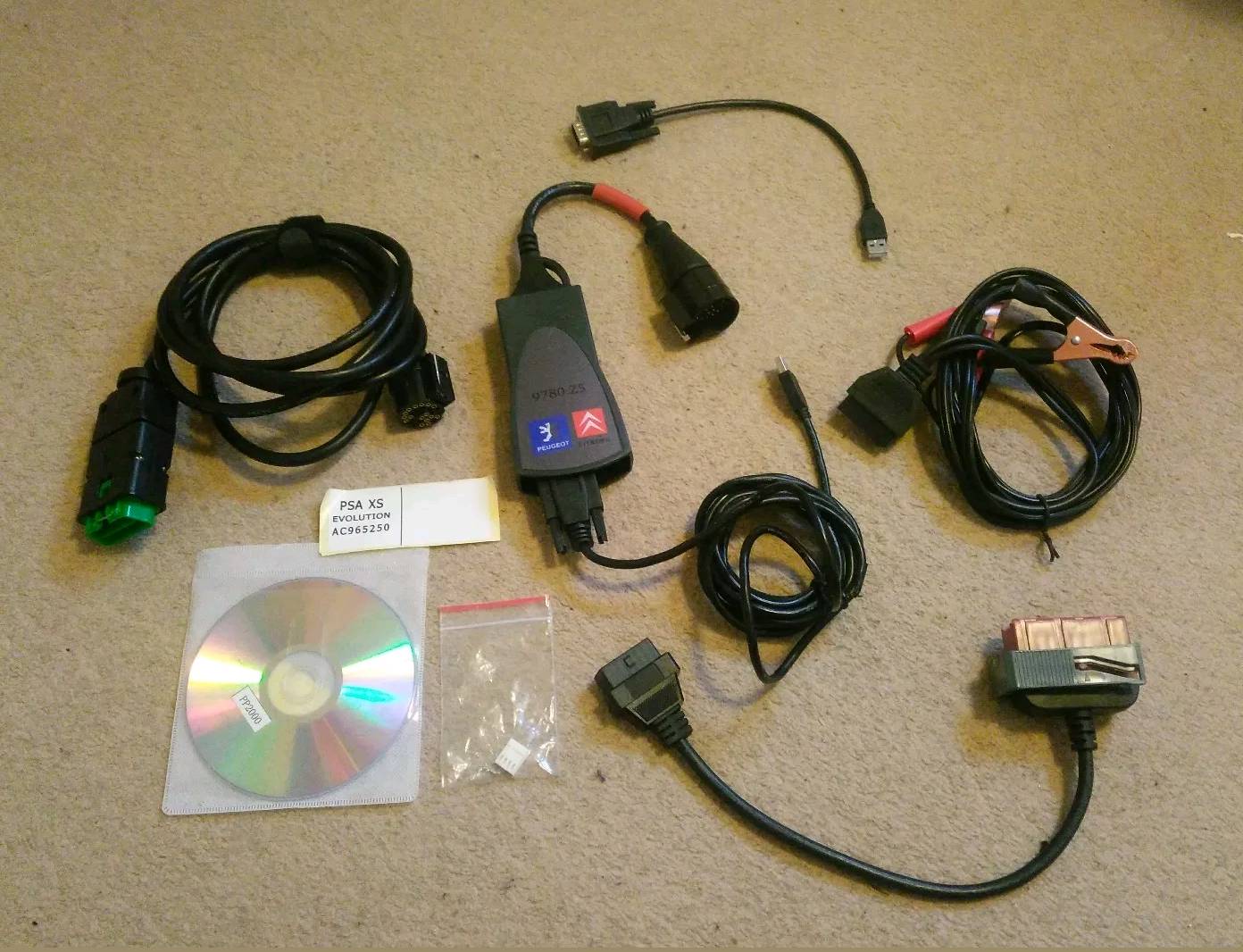 Peugeot Lexia 3 Diagnostic Leads and cables | Peugeot Forums