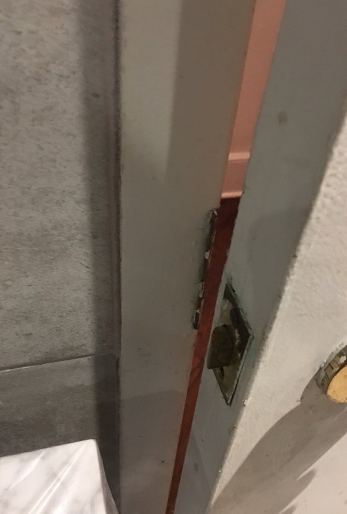 Metal Door frame bowed out after construction? | DIY Home Improvement Forum