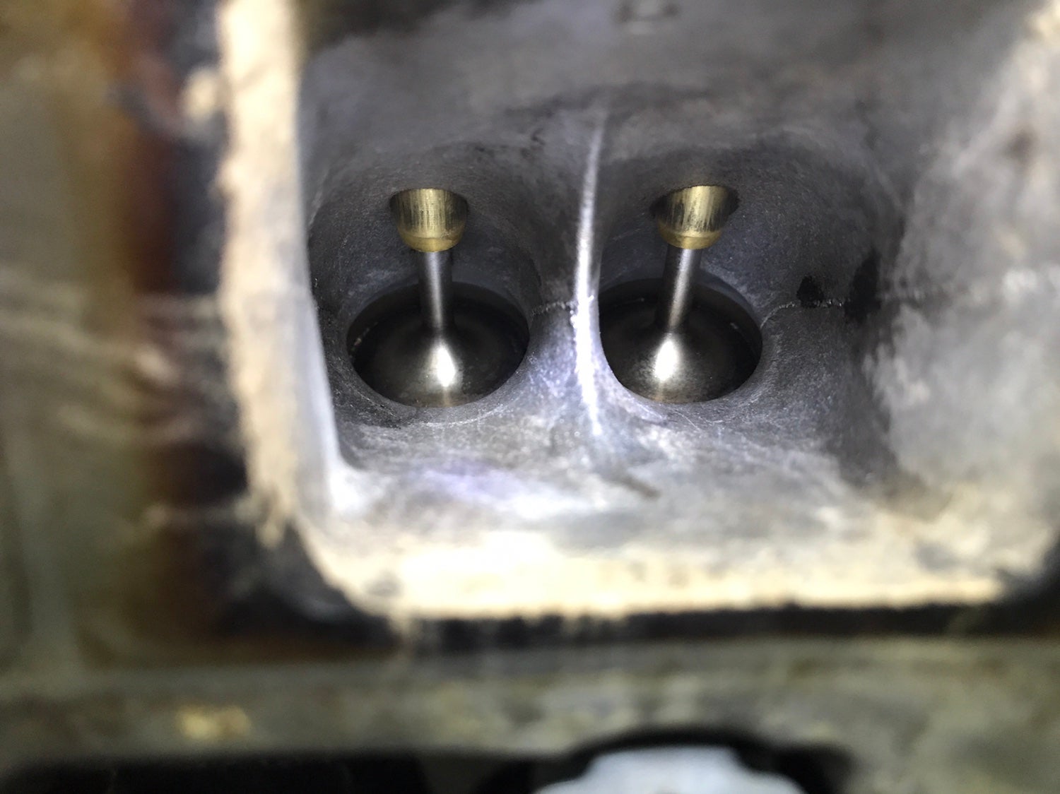 Walnut Shell Blasting Intake Valves: Faster and Cheaper | VW Vortex ...