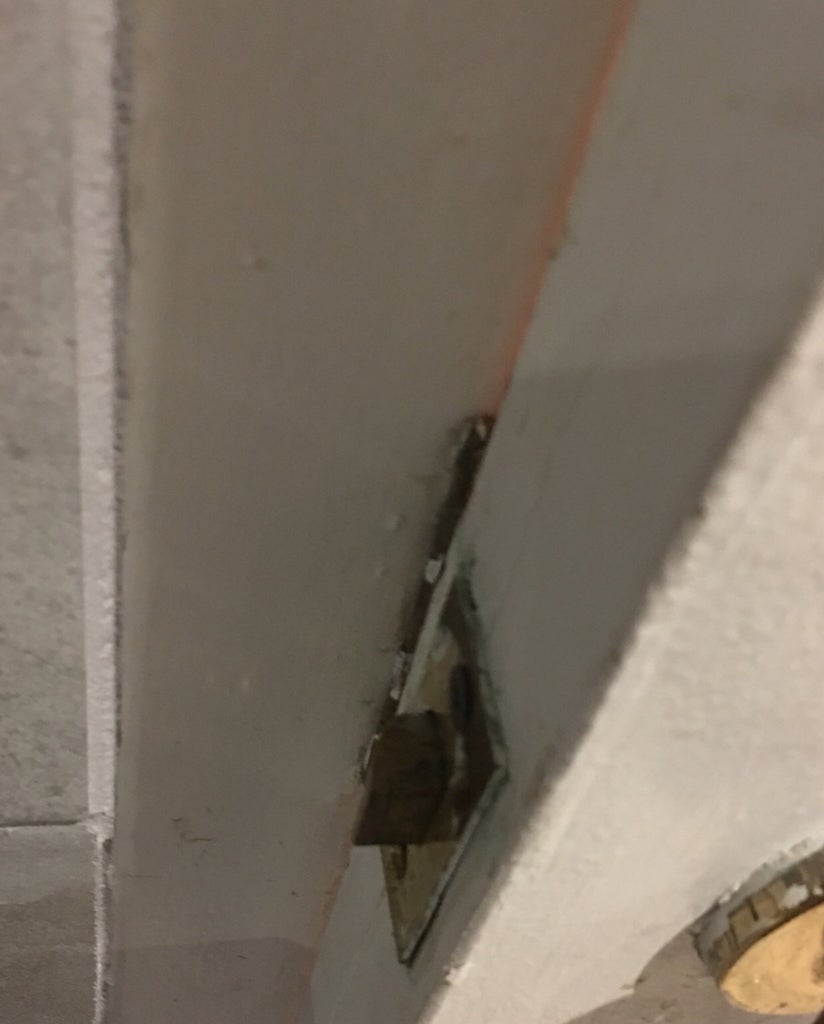 Metal Door frame bowed out after construction? | DIY Home Improvement Forum