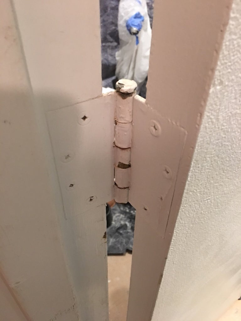 Metal Door frame bowed out after construction? | DIY Home Improvement Forum