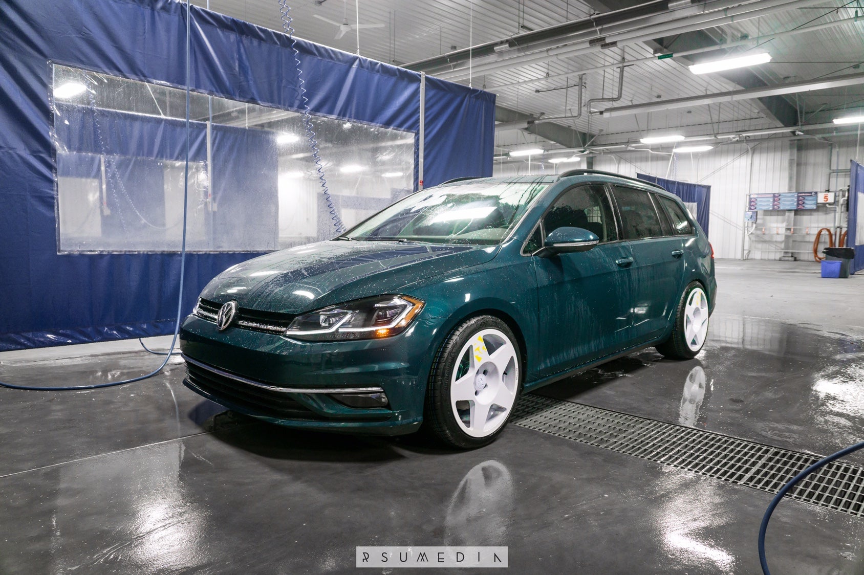 Mk7.5 Peacock Green 4motion 6MT build | VW Vortex - Volkswagen Forum