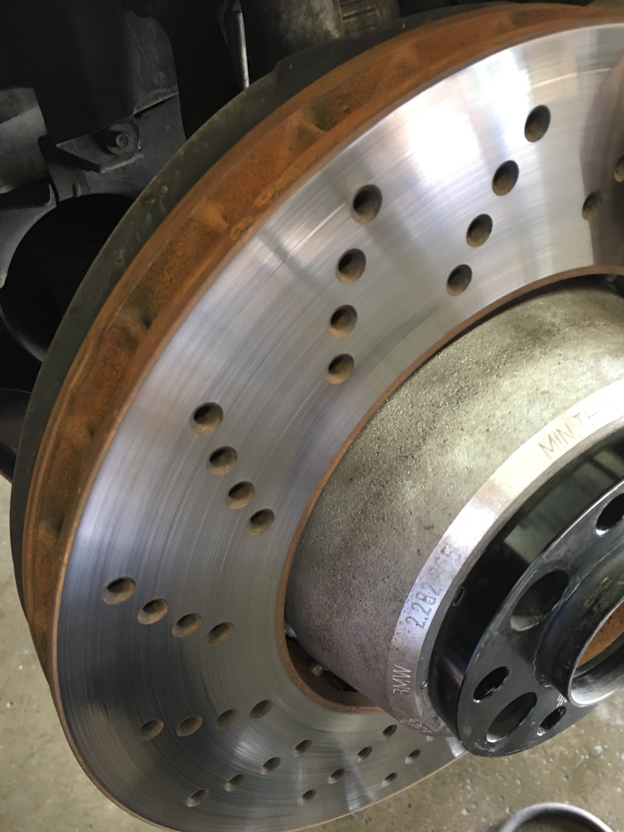 Rust on OEM Rotors | BMW M5 Forum and M6 Forums
