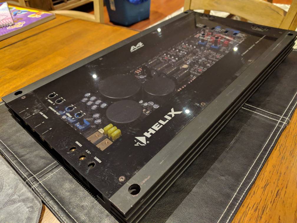 FS: Helix A4 Competition Amplifier | DIYMobileAudio.com Car Stereo Forum