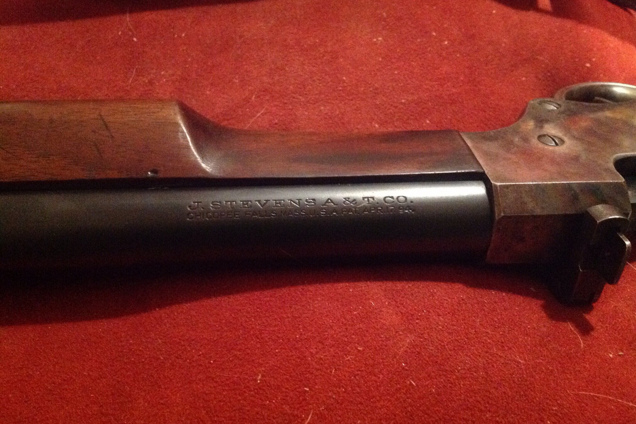 Stevens 414 armory rifle | Rimfire Central Firearm Forum