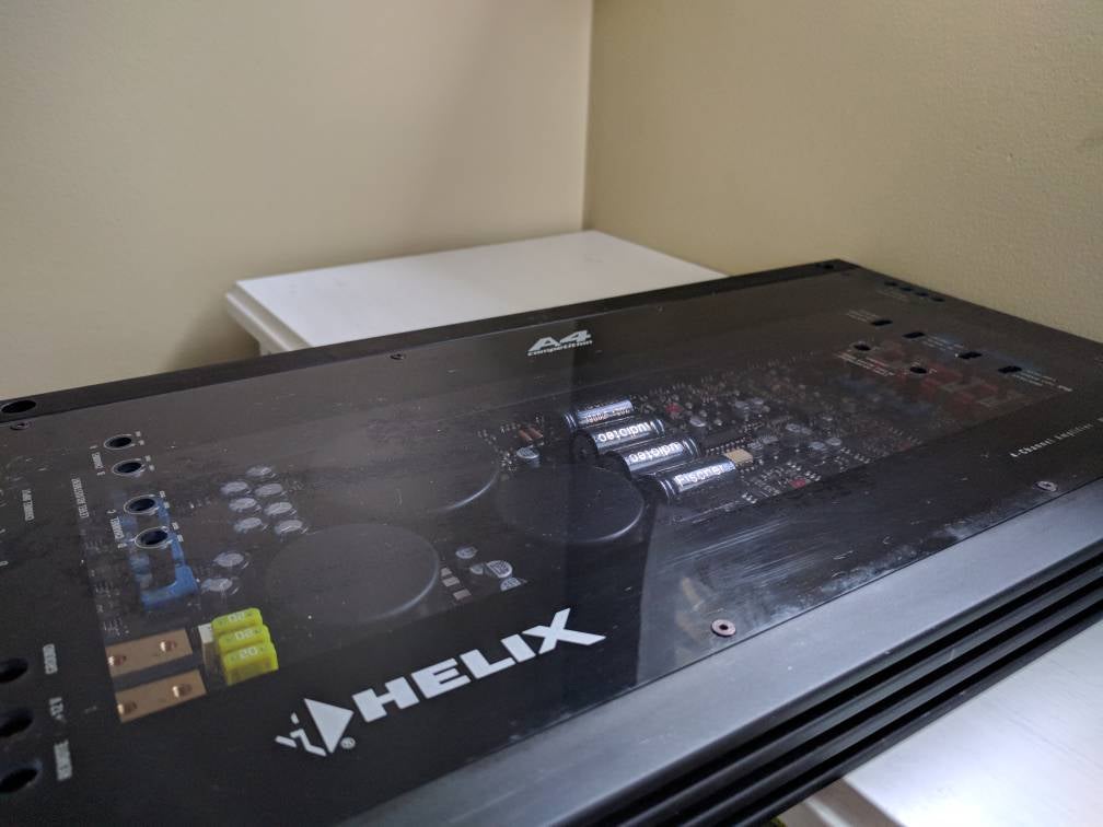 FS: Helix A4 Competition Amplifier | DIYMobileAudio.com Car Stereo Forum