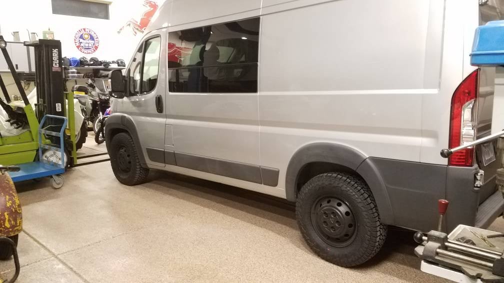 Front Lift Kit for Promaster full size | Page 5 | Ram Promaster Forum