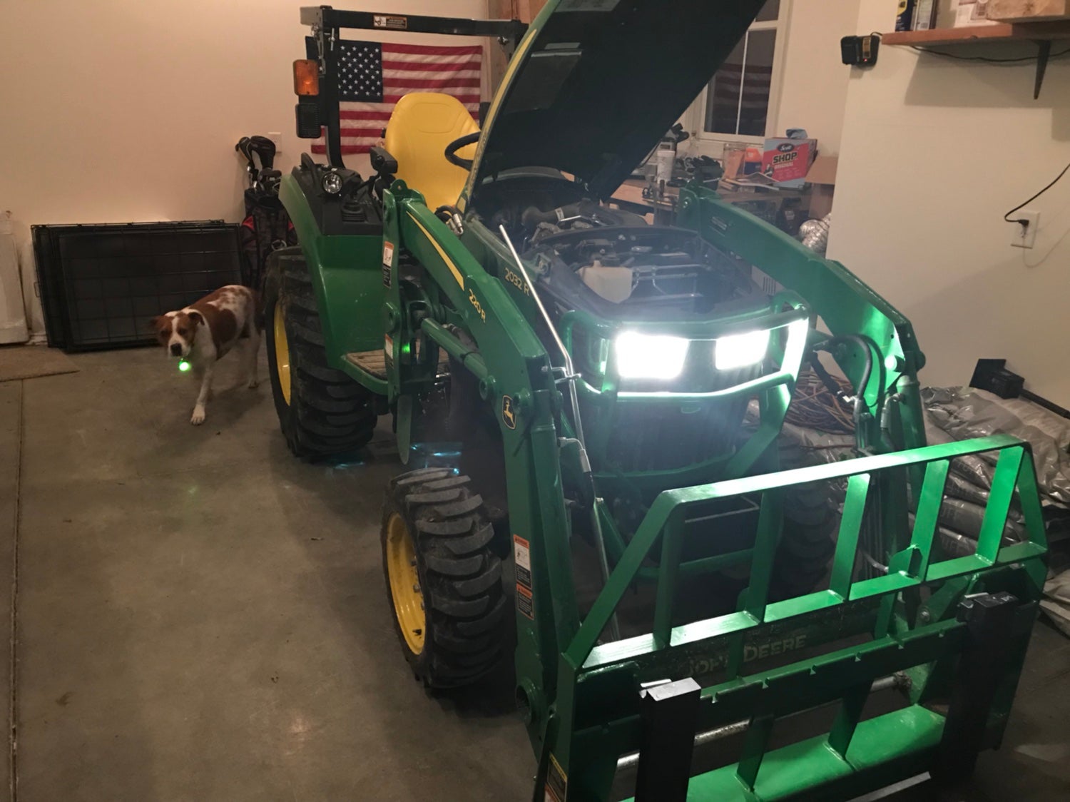 JD 2032r - Road Lights won’t turn off | Green Tractor Talk