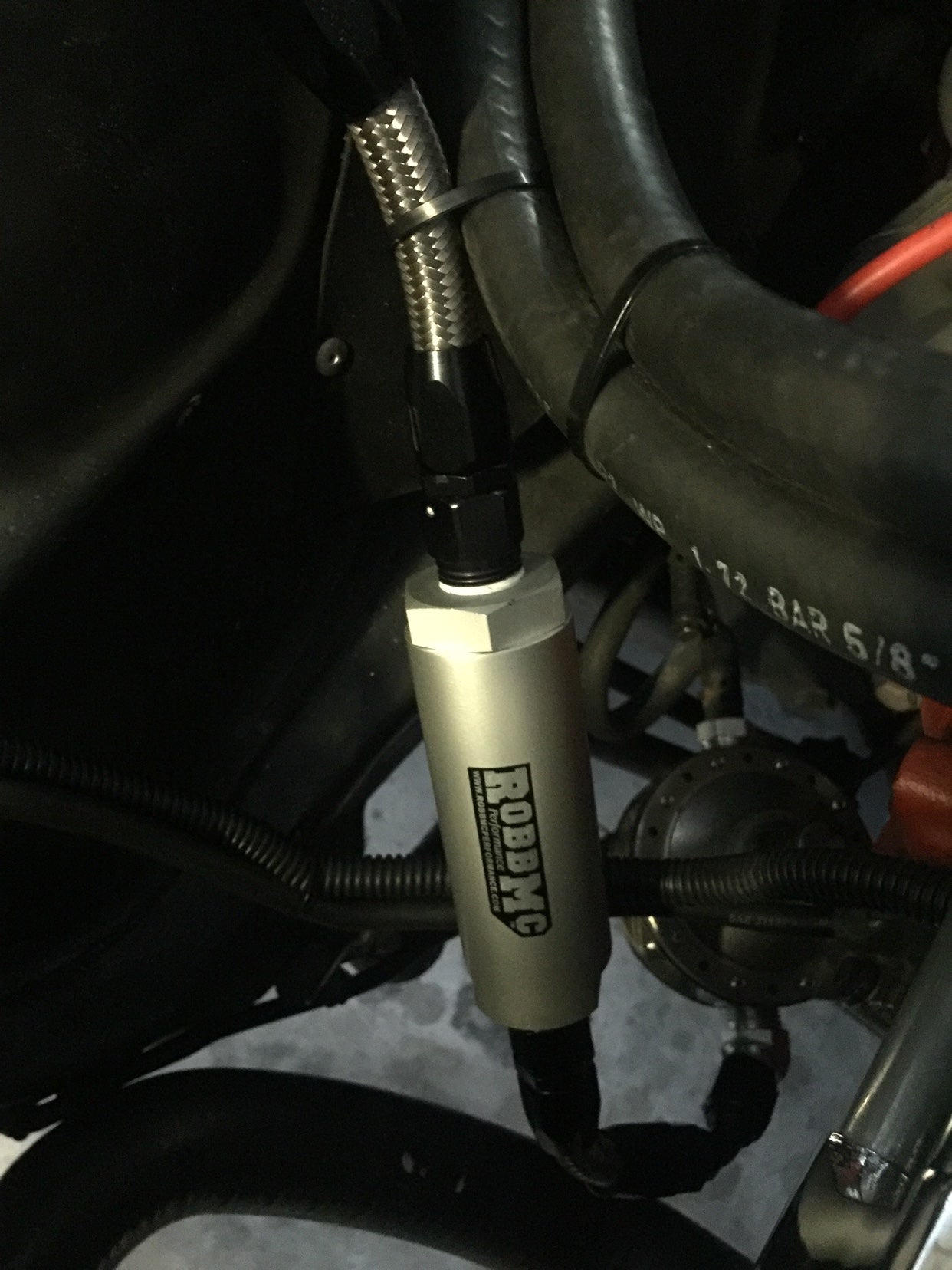 Fuel line BBC with mechanical fuel pump | Team Chevelle
