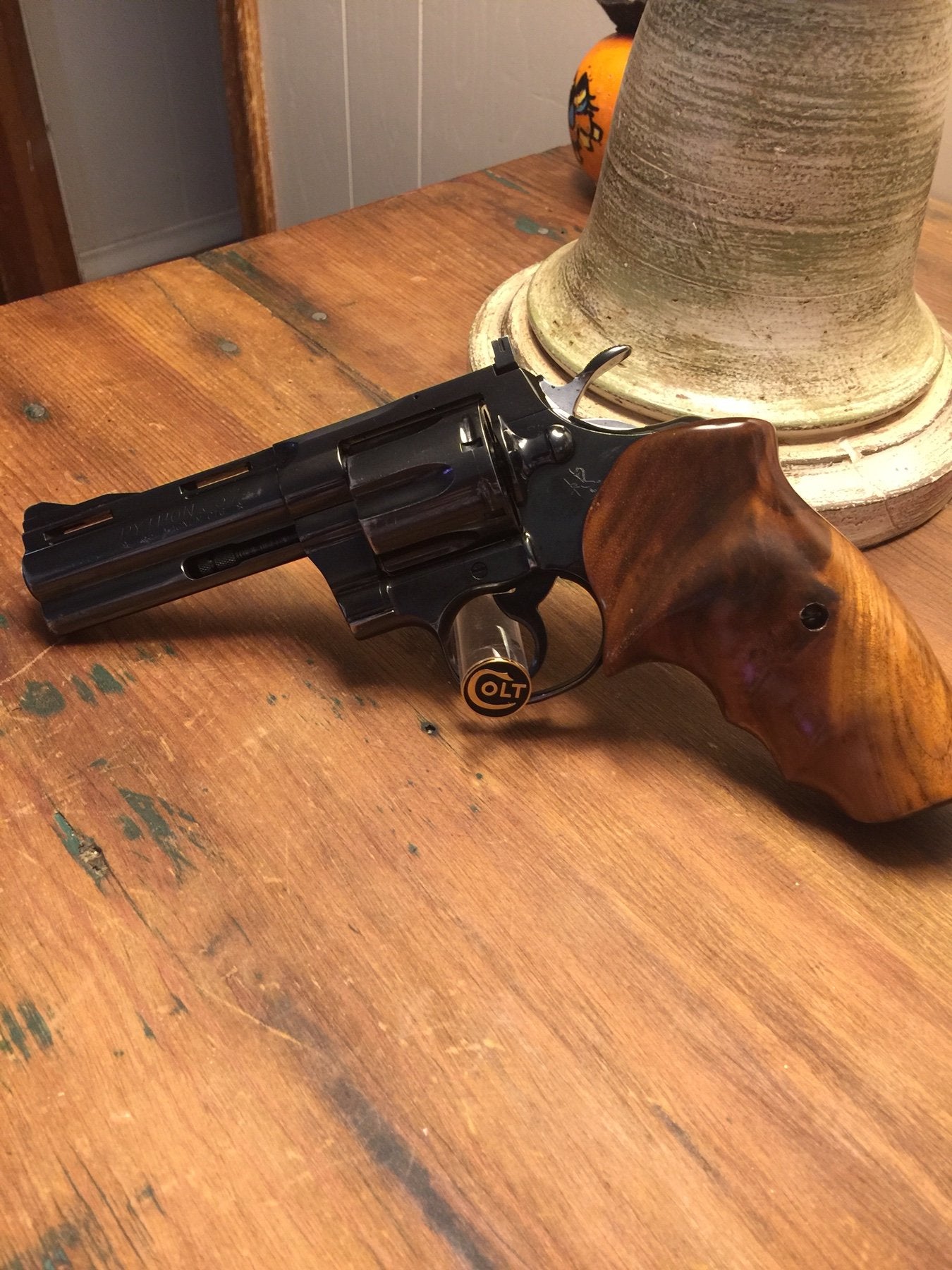 Python Barrel on a Trooper frame | Colt Forum