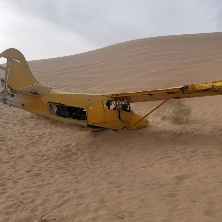 Glamis Plane Wreck. | Can-Am Maverick Forum