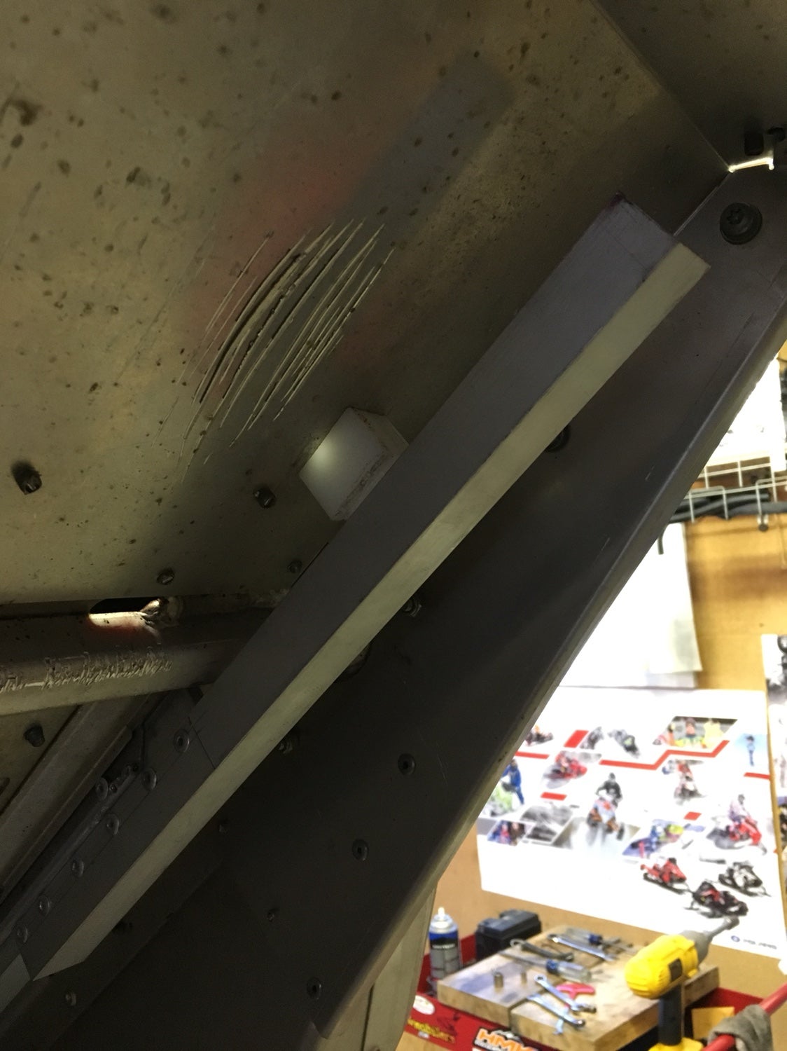 Aluminum tunnel protectors | Hardcore Sledder