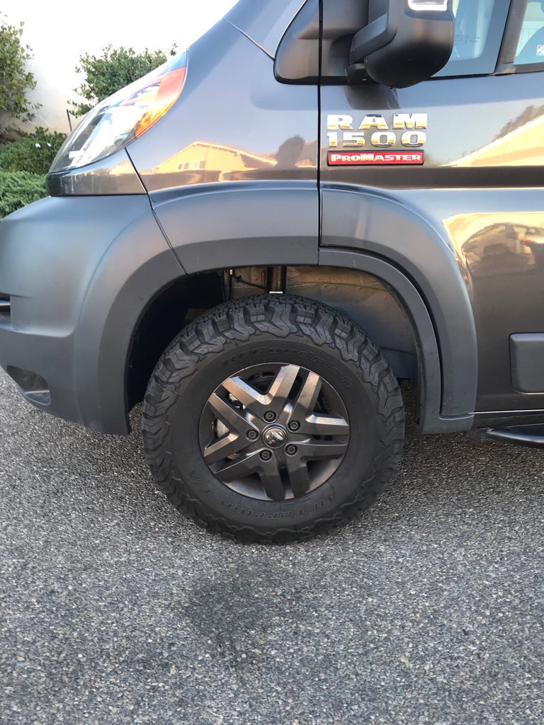 Front Lift Kit for Promaster full size | Page 5 | Ram Promaster Forum