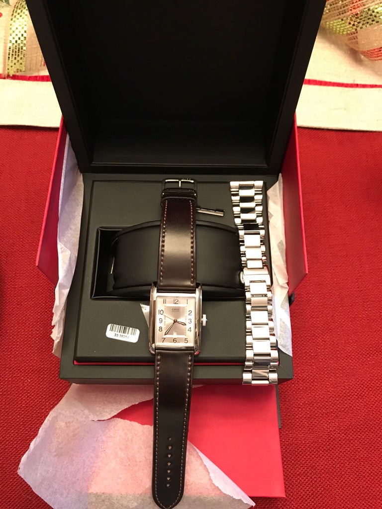 FS Oris Rectangular with Bracelet | WatchUSeek Watch Forums
