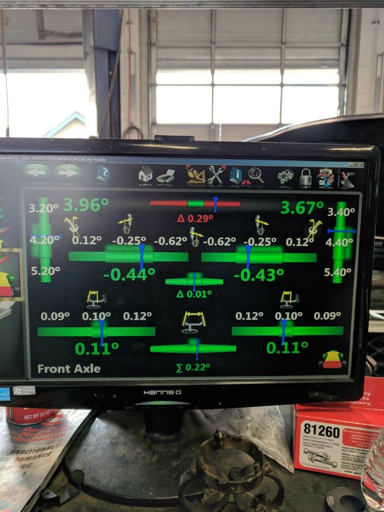JKU pulls to the right - high cross-caster | Jeep Wrangler Forum