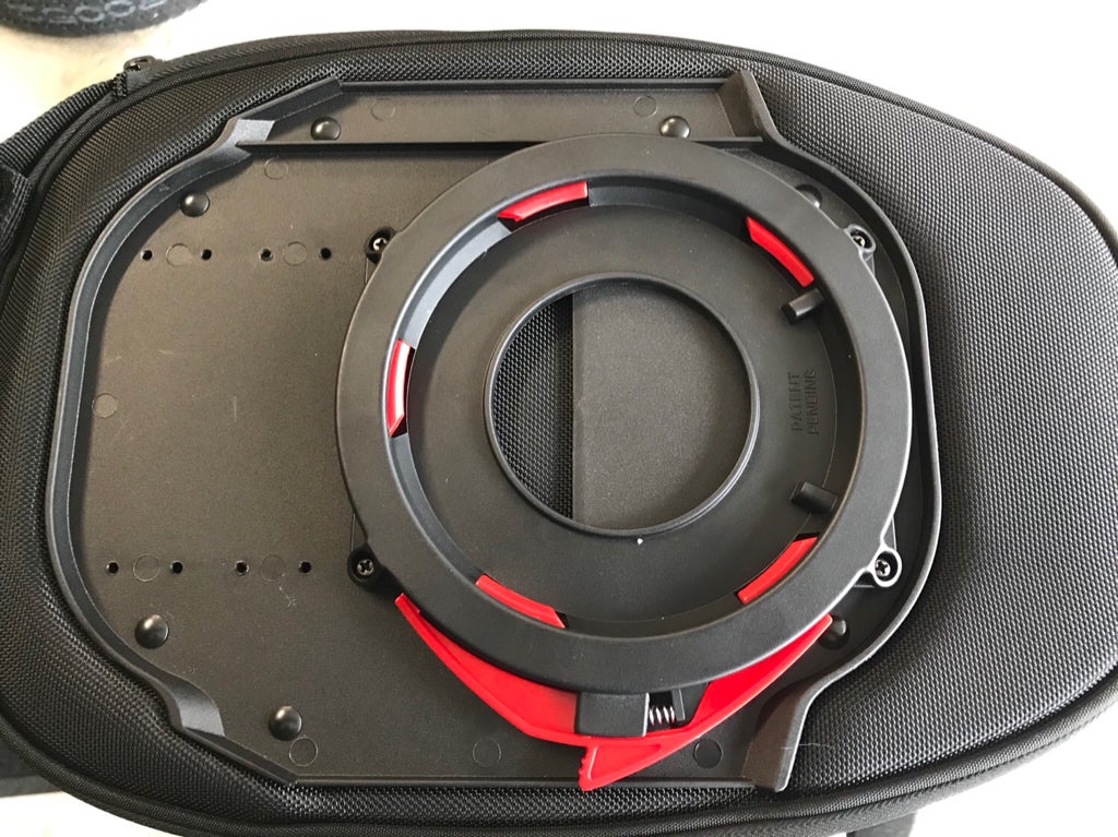 Street Triple RS 765 tank bag tank ring options | Triumph Rat ...