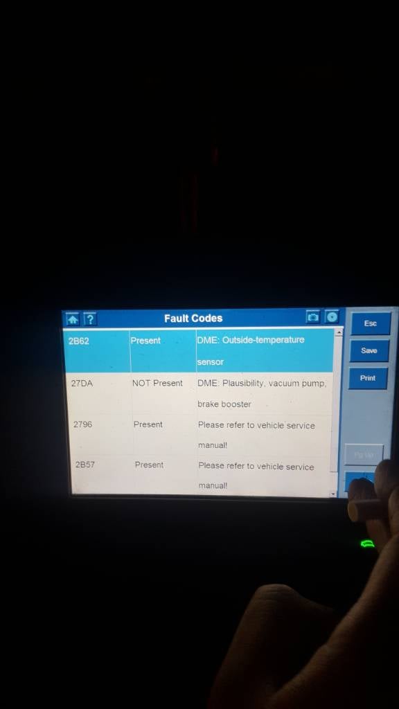 Help need fault code 27da | BMW M5 Forum and M6 Forums