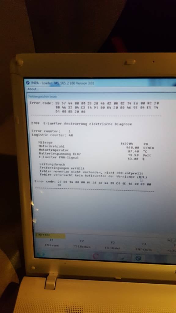Help need fault code 27da | BMW M5 Forum and M6 Forums